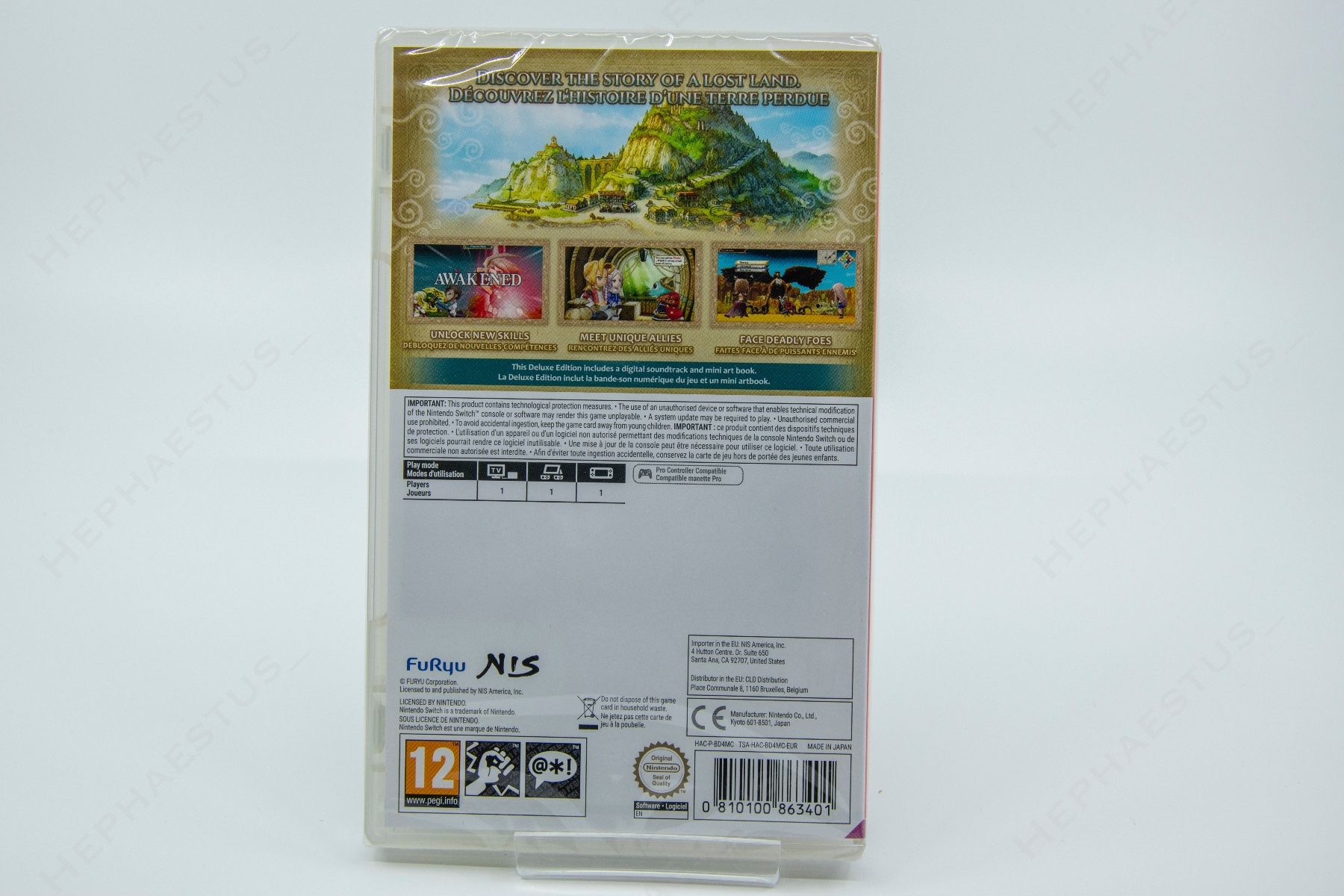 The Legend of Legacy HD Remastered (Deluxe Edition) NSW NEU (Neu und ...