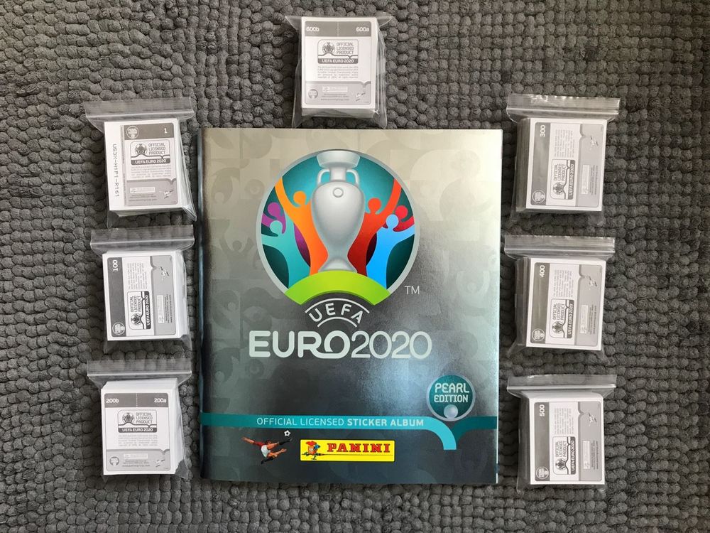 Album complet Panini Euro 2020 Pearl (Neu (gemäss Beschreibung)) in ...