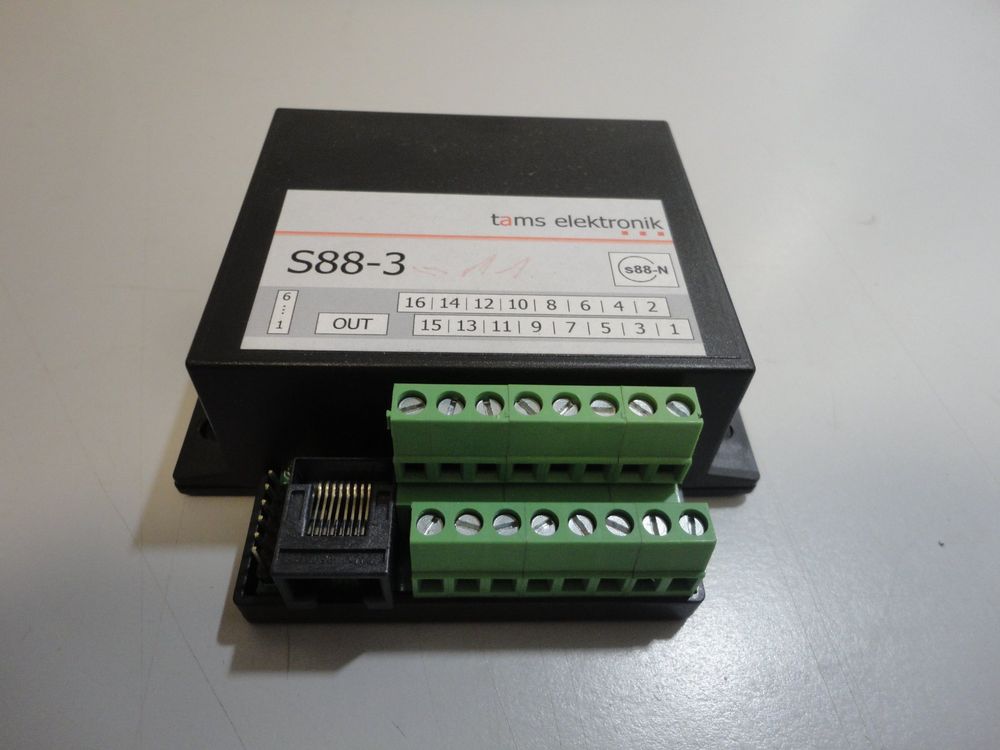 tams Rückmeldemodul s88-3 H0 | Kaufen auf Ricardo
