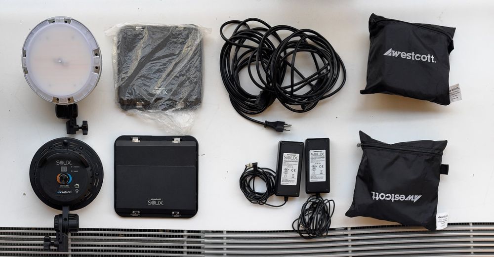 Westcott Solix LED Light Kit (inkl. Netzteile und Zubehör) (Gebraucht ...