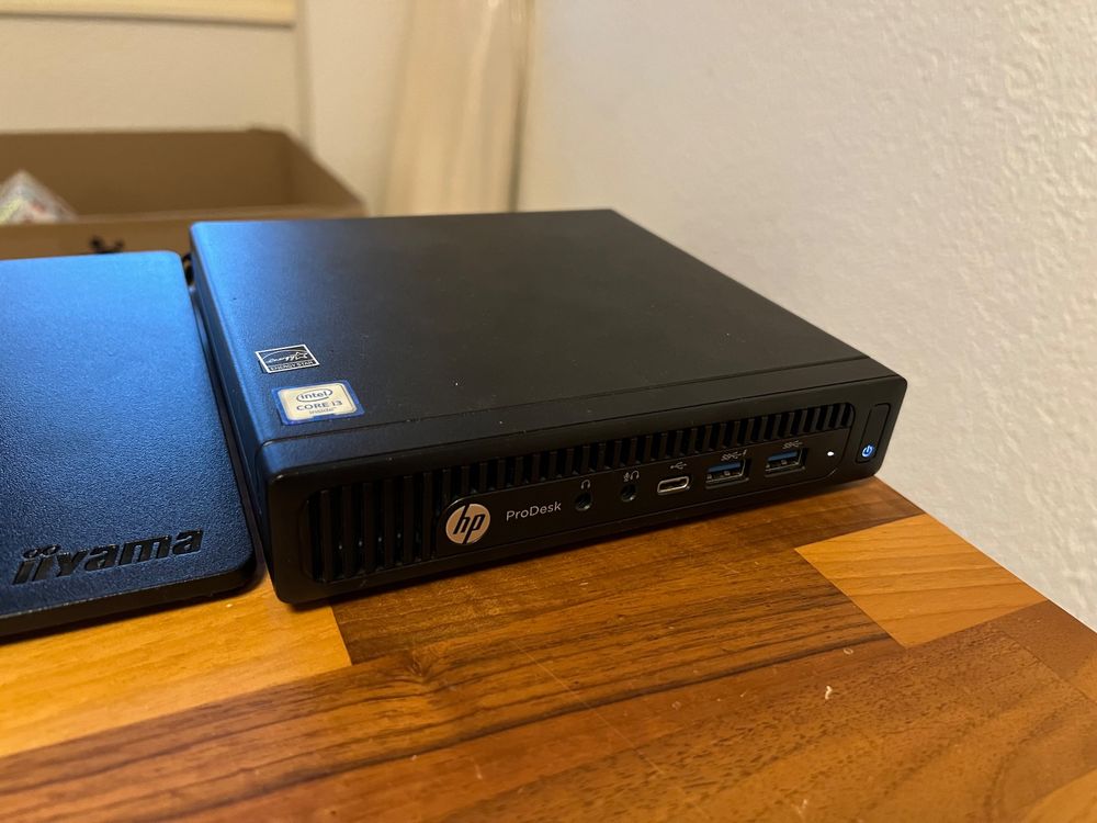 HP ProDesk Mini 16GB NAS mit NVME und 5TB Speicher (Gebraucht) in ...