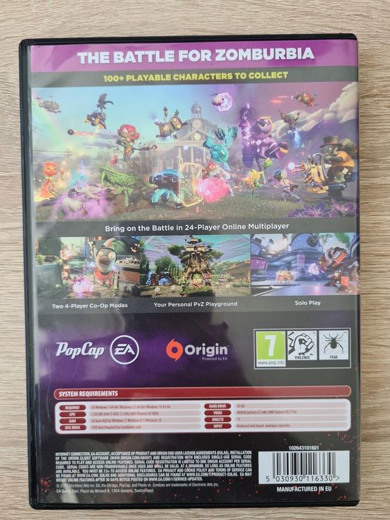 Plants vs Zombies GW2 - PC (2 Disk) - NEW (Neu (gemäss Beschreibung ...