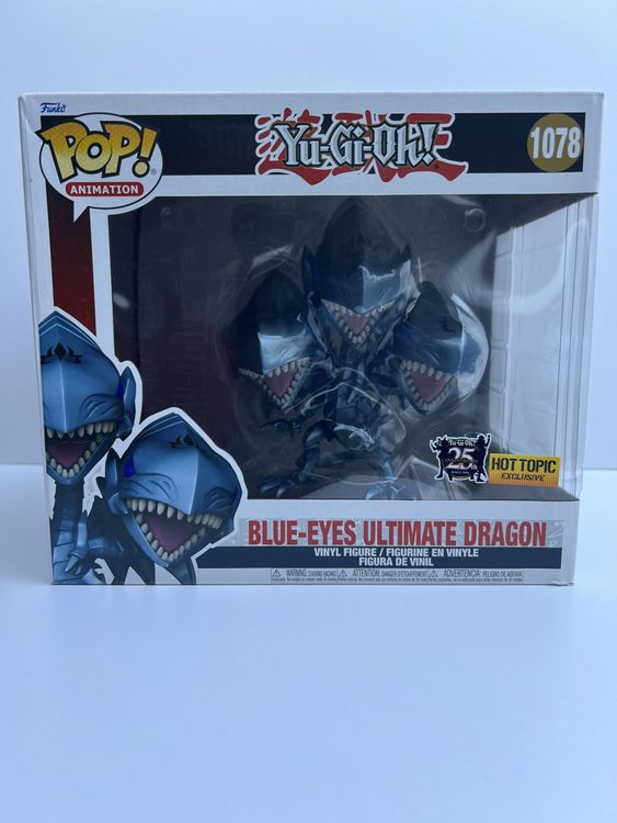 Funko POP! Animation Yu-Gi-Oh! Blue-Eyes Ultimate Dragon (Neuf avec ...