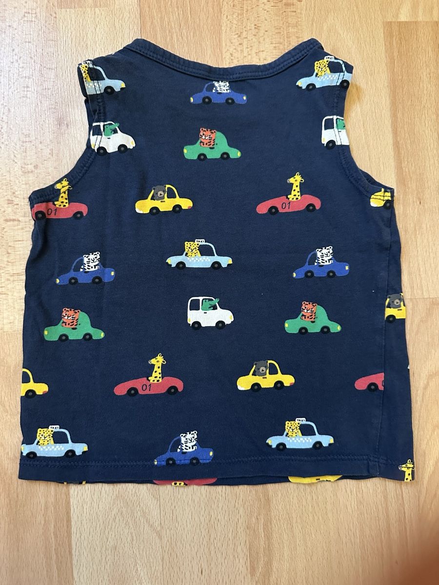 Débardeur H&M bébé 86 (12-18 mois) motif voitures d'été 🚗 (Gebraucht ...