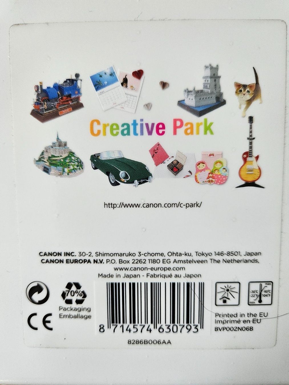 Canon PG-545XL black + CL-546XL color Patronen + Fotopapier (Neu und ...