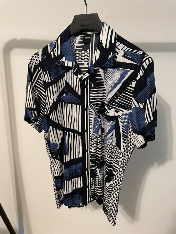 HUGO BOSS KURZARM HEMD GR. L | Kaufen auf Ricardo