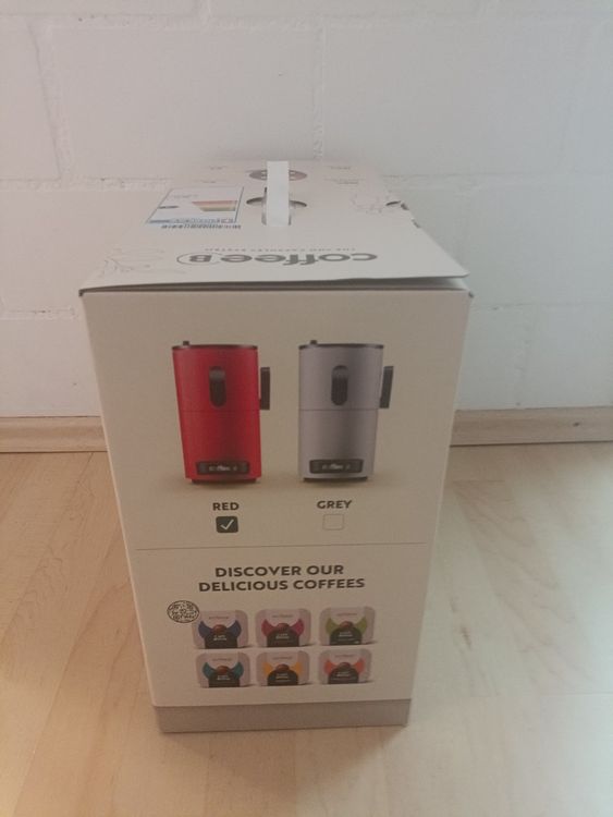 CoffeeB Horizon Kapselmaschine Rot (Neu und originalverpackt) in ...