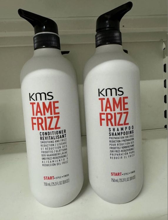KMS Tame Frizz Shampoo & Conditioner Set (750ml) (Neu und originalverpackt) in Fulenbach für CHF ...