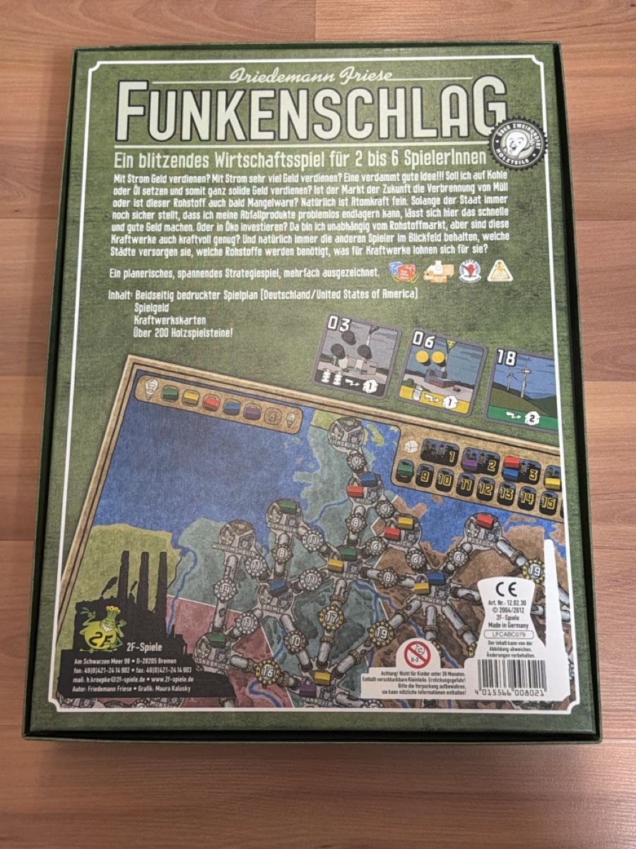 Strategie-Klassiker: Funkenschlag - Biete spannende Energie! (Gebraucht ...