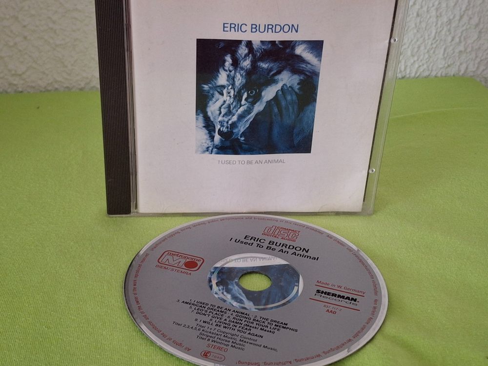 CD Eric Burdon - I Used to be an Animal (Gebraucht) in Aarberg für CHF 3.6 – mit Lieferung auf ...