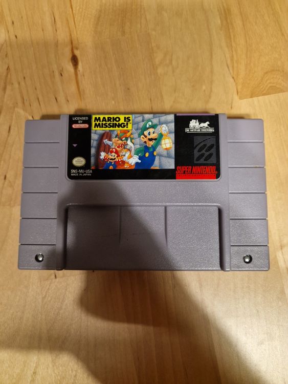 Mario is missing SNES Super Nintendo (Gebraucht) in Delémont für CHF 33 ...