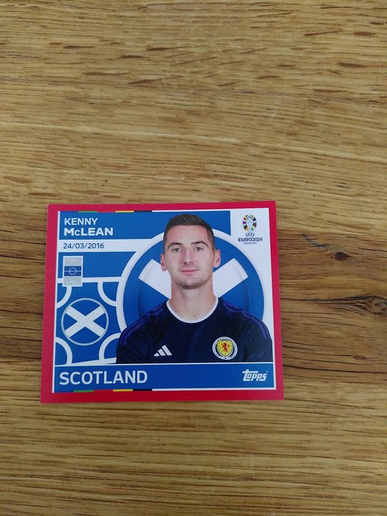 🤩 SCO 18 - Topps Euro 2024 Sticker (Neu (gemäss Beschreibung)) in ...