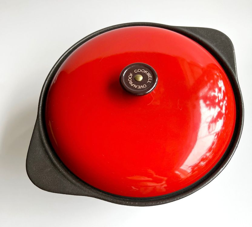 OVENPROOF COOKWELL*CAST IRON DUTCH OVEN/STOCK POT*VINTAGE ** (Gebraucht ...