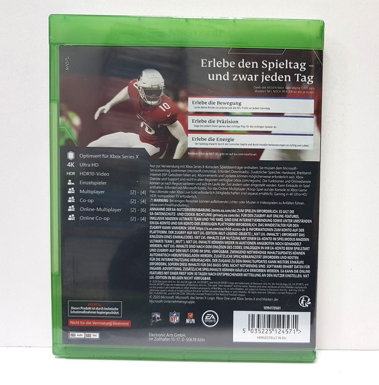 Madden NFL 21 NXT LVL Edition Xb X Neu (Neu und originalverpackt) in ...