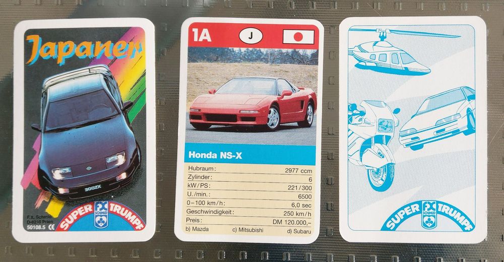 Auto Quartett Japaner FX Schmid Nissan ZX300 (Gebraucht) in Zuzwil SG ...