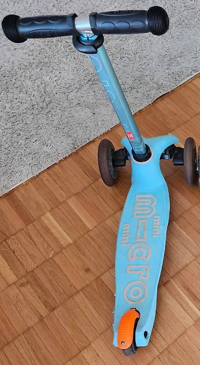 Mini Micro Scooter Trottinett DELUXE Rubin Rosa 2-5 Jahre (Gebraucht) in Aarau für CHF 45 – mit ...