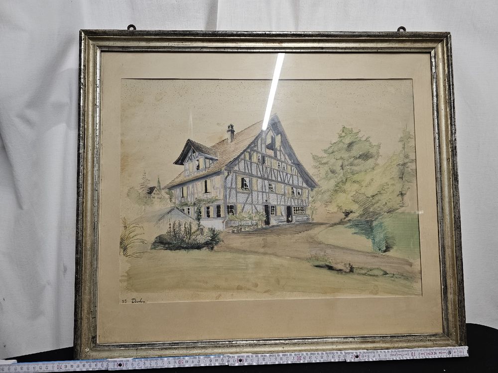 Antikes Bild (Gebraucht) in Wolfertswil für CHF 170 – nur Abholung auf Ricardo kaufen