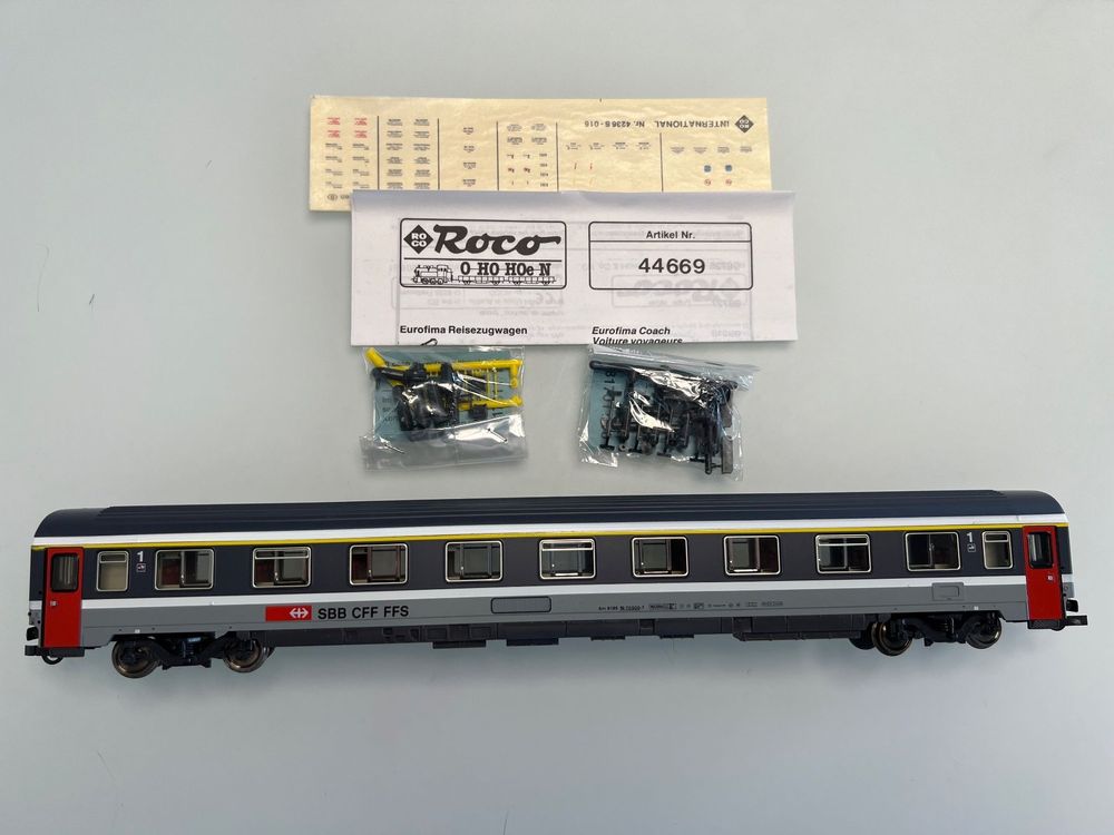 Roco Personenwagen Am SBB EuroCity (Neu (gemäss Beschreibung)) in Monthey für CHF 40 – mit ...