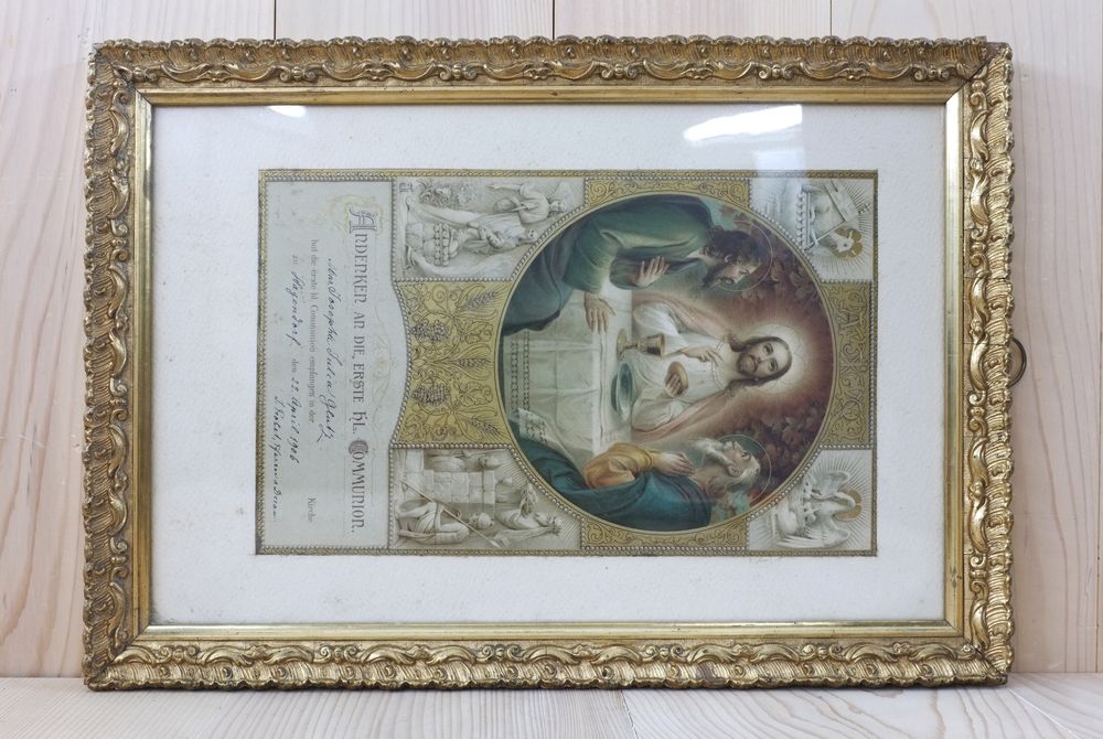 Bilder-Rahmen Gold, original Historismus, antik, 1880/1900 (Gebraucht ...