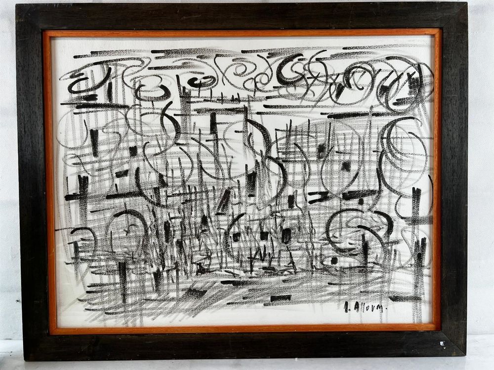 interessant Litho handsigniert. | Kaufen auf Ricardo