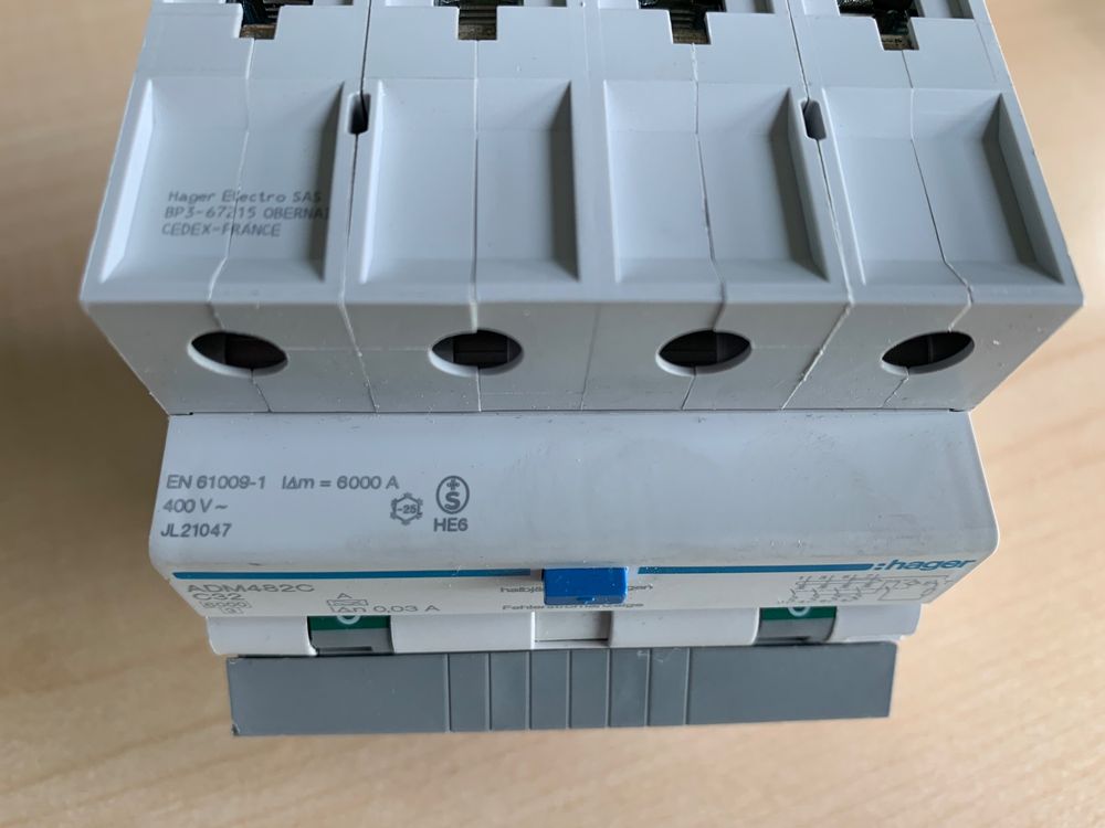 FI/LS RCD Schalter Hager 4P C32 30mA A (Neu (gemäss Beschreibung)) in Maienfeld für CHF 85 – mit ...
