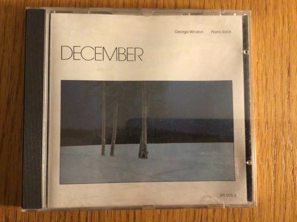 GEORGE WINSTON, December, Piano Solo CD 1982 (Gebraucht) in Steinach ...