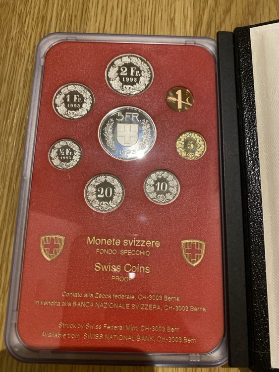 Münzsatz PP Set 1993 (Neu und originalverpackt) in Wetzikon für CHF 119 – mit Lieferung auf ...