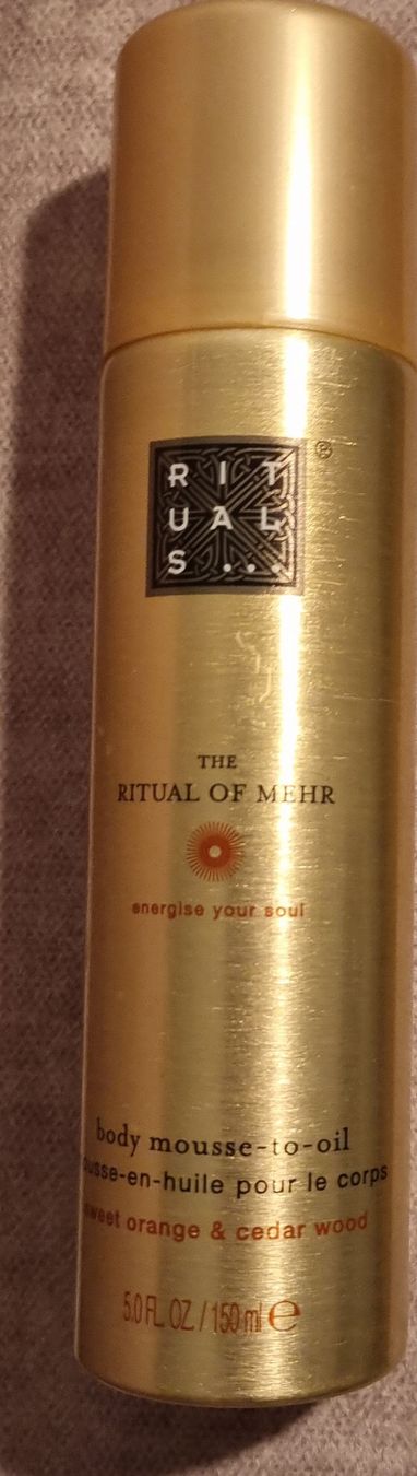 Rituals - The Ritual of Mehr - Body Mousse-to-Oil (Gebraucht) in Luzern ...