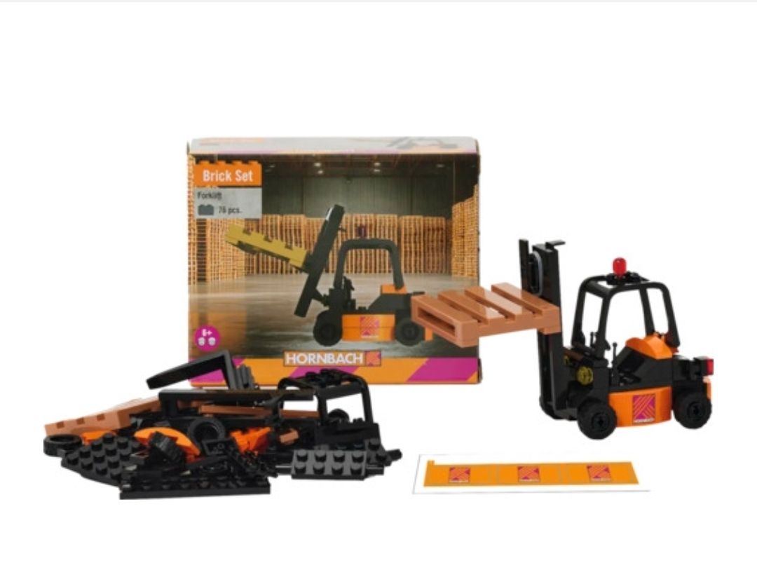 Hornbach Gabelstapler Modell - Perfekt für kleine Bauarbeite (Neu und ...