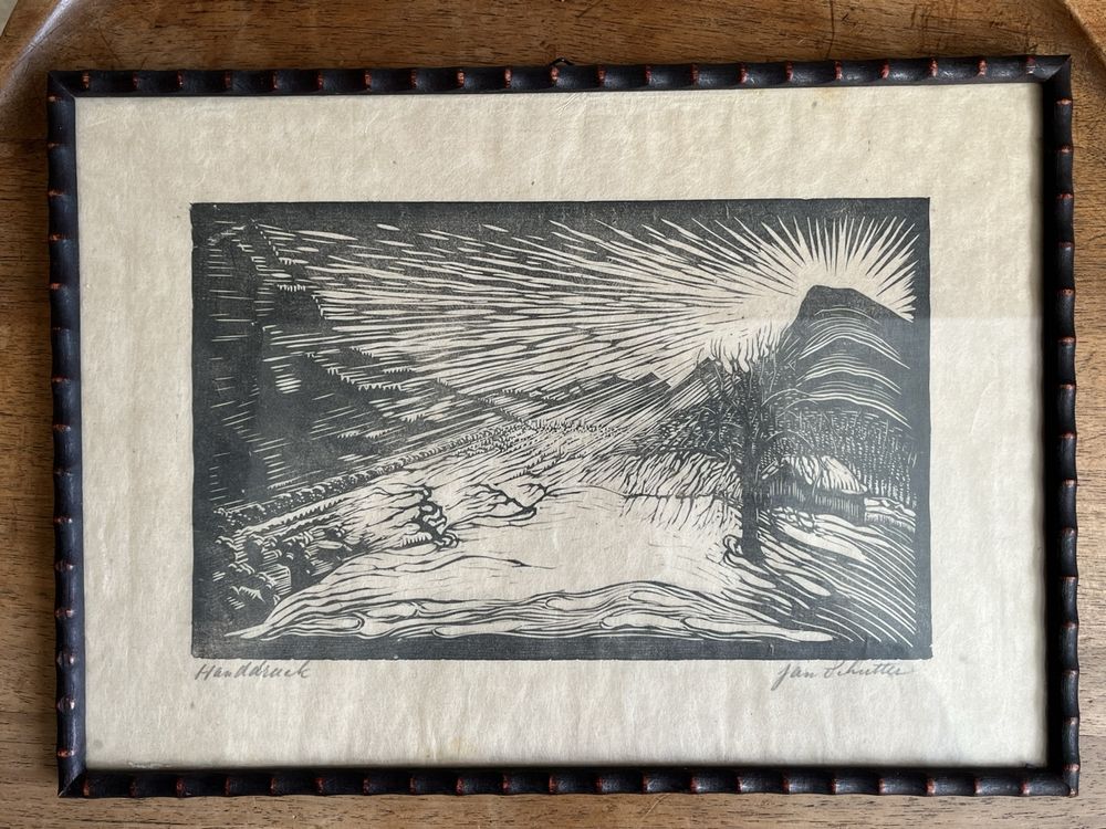 Original Holzschnitt von Jan Schutter 1926 (Gebraucht) in Elsau für CHF ...