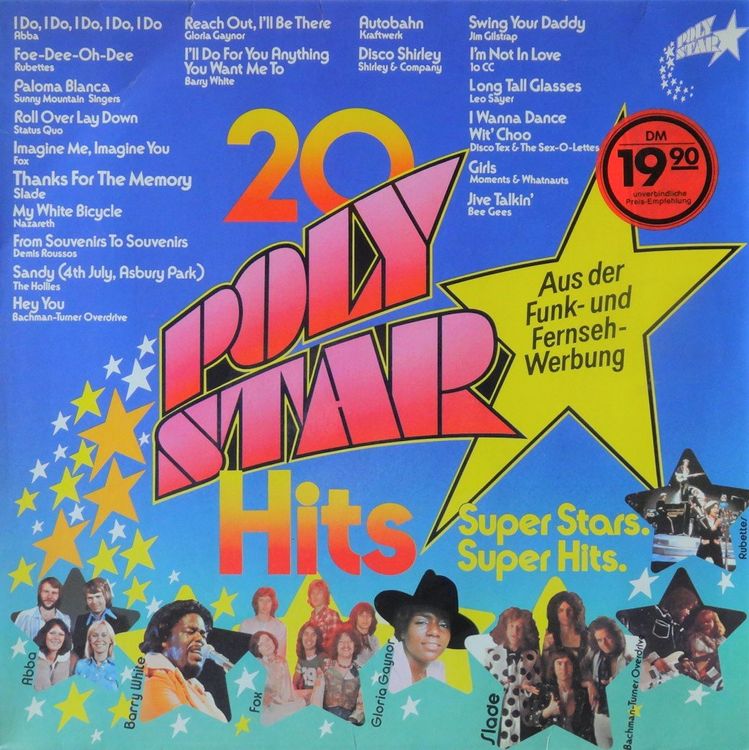 Vinyl LP - Various - 20 Polystar Hits, Polystar 1975 (Gebraucht) in ...