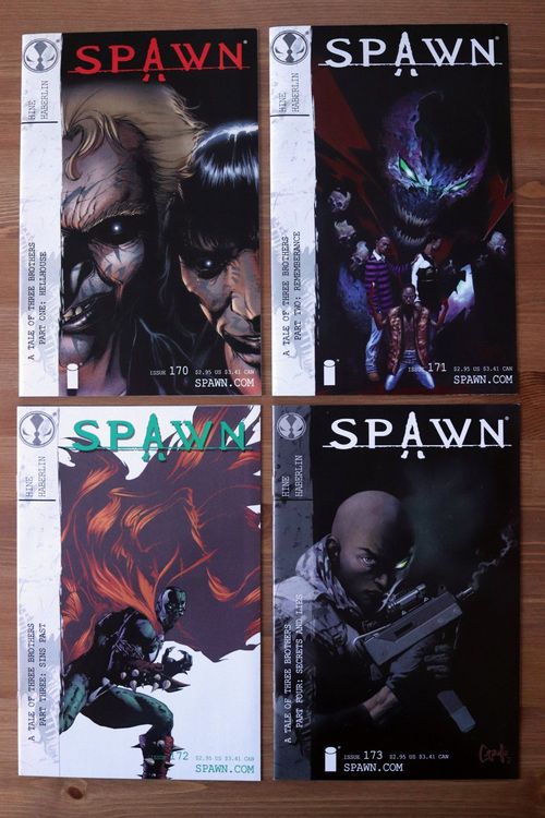 SET 4 SPAWN #170-173 IMAGE COMICS SERIES | Kaufen auf Ricardo