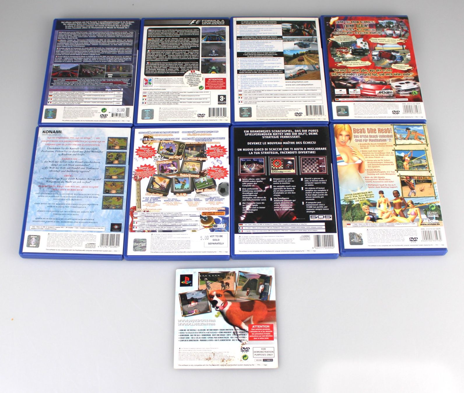 SONY Playstation 2 Games (9 Games + 1 DVD) (Gebraucht) in Volketswil ...