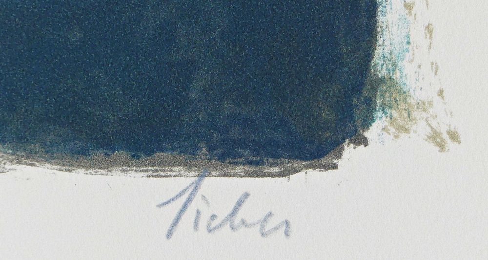 Farblithographie von Hans Ruedi Sieber (1926-2002) | Kaufen auf Ricardo