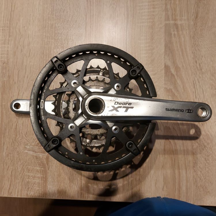 Kurbel Shimano XT, 3-fach FC-M771-K | Kaufen auf Ricardo