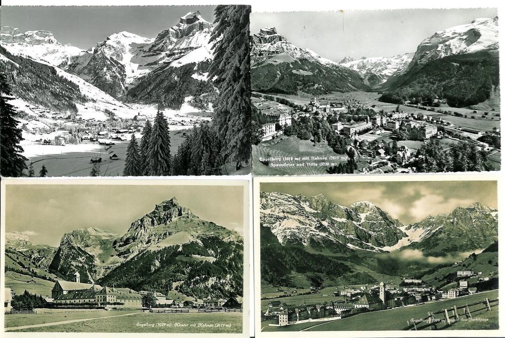 Engelberg OW 4 AK ab 1933 Lot 8 alle sehr gut erhalten (Neu (gemäss Beschreibung)) in Ennetmoos ...