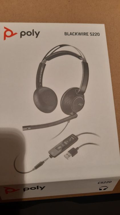 Headset Poly Blackwire C5220 (Neu (gemäss Beschreibung)) in Ormalingen ...