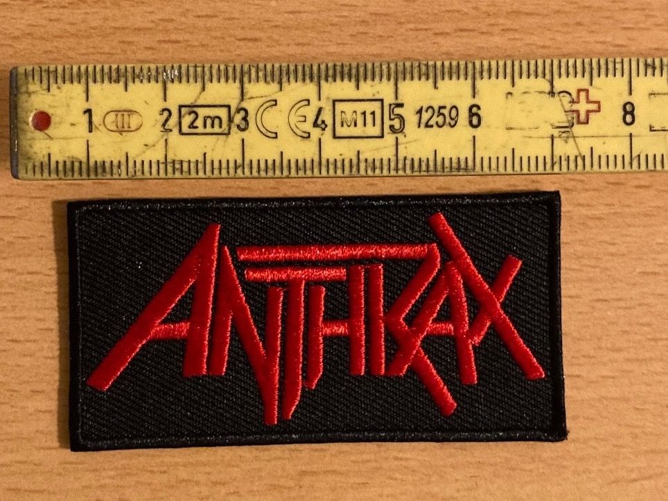 Anthrax Patch Sticker Aufnäher Metal Rock Band (Neu (gemäss ...