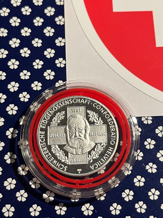 1 Unze Silber / Eidgenossen Taler - Polierte Platte | Kaufen auf Ricardo