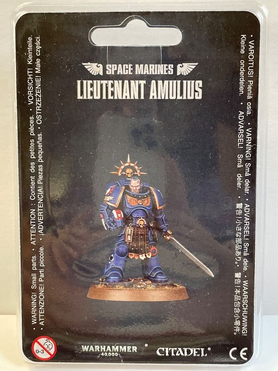 Warhammer 40,000 - Space Marines - Lieutenant Amulius | Kaufen auf Ricardo