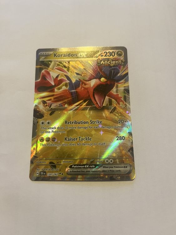 Carte Pokémon KORAIDON 120/162 TEF | Kaufen auf Ricardo