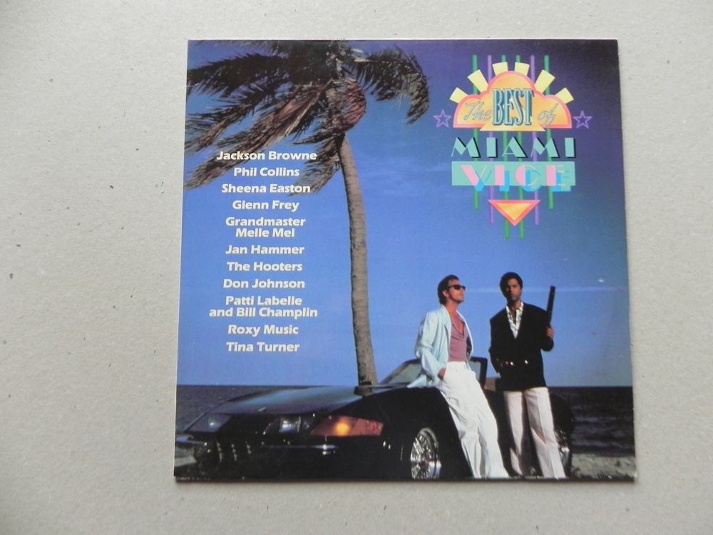 LP Film Soundtrack Miami Vice 1988 Phil Collins Tina Turner (Gebraucht ...