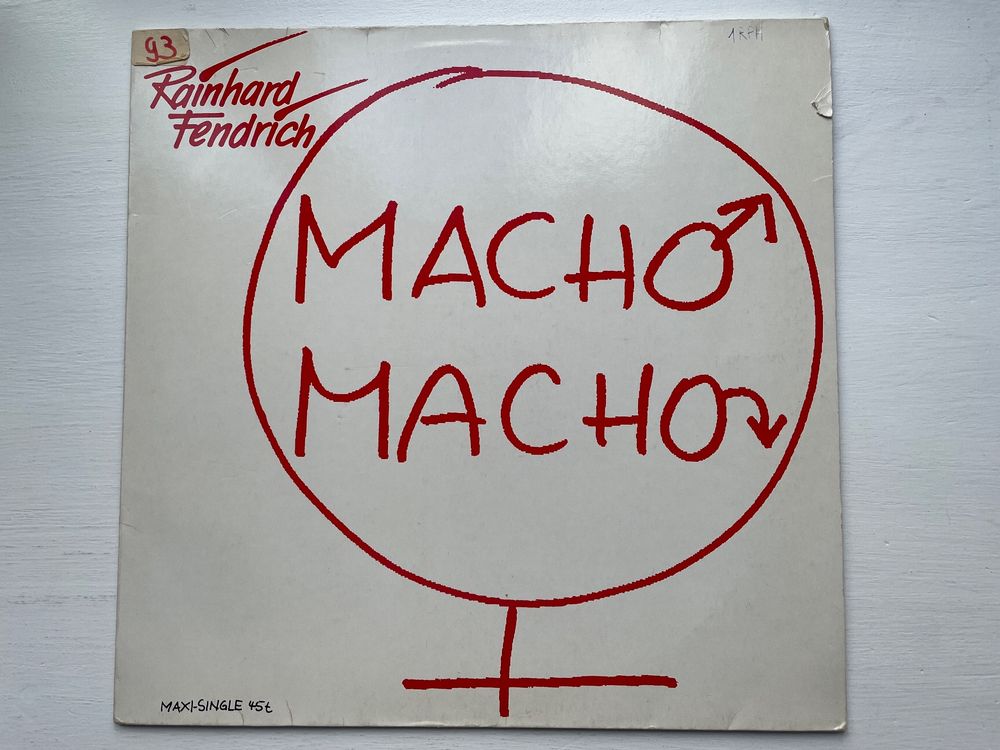 Rainhard Fendrich - Macho Macho - 12" Maxi, 1988 (Gebraucht) in Zürich ...