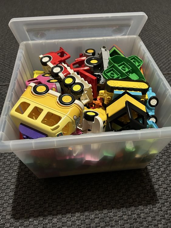 Big box of Duplo Trucks, Cars, Bricks Galore! (Gebraucht) in Oberhasli ...