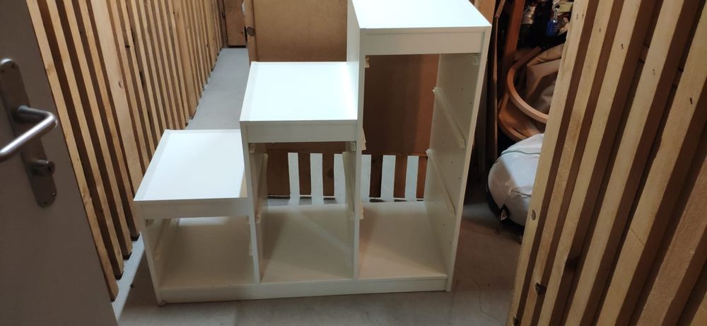 Regal Treppe ähnlich Ikea Kallax weiss Raumteiler (Gebraucht) in Zürich ...