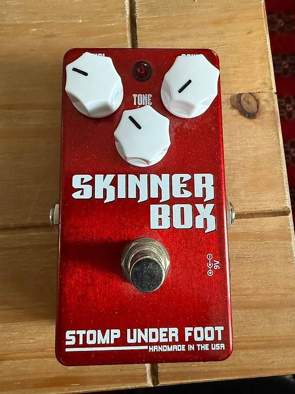 Pédale Disto Stomp Under Foot Skinner Box - INCROYABLE (D'occasion) à ...