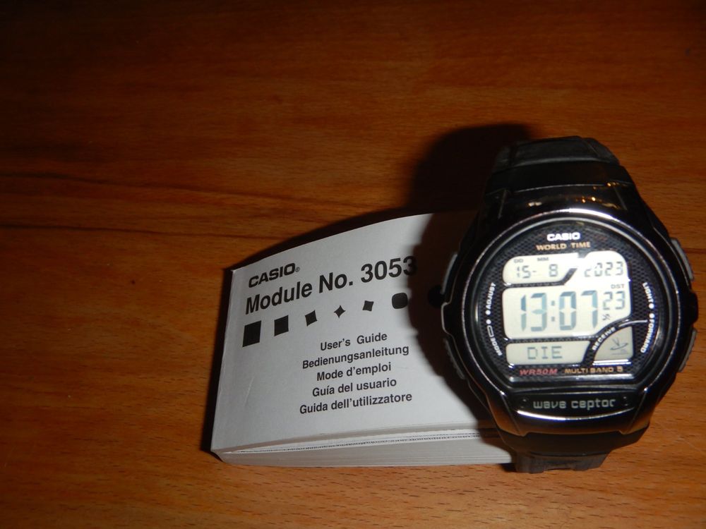 Quartzfunkuhr Casio Modul Nr. 3053 (Gebraucht) in Sissach für CHF 7 ...