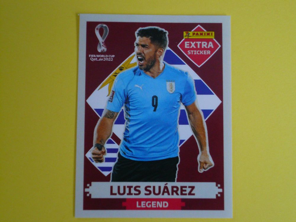 Luis Suarez, Panini Extra Sticker WM 2022 Qatar | Kaufen auf Ricardo