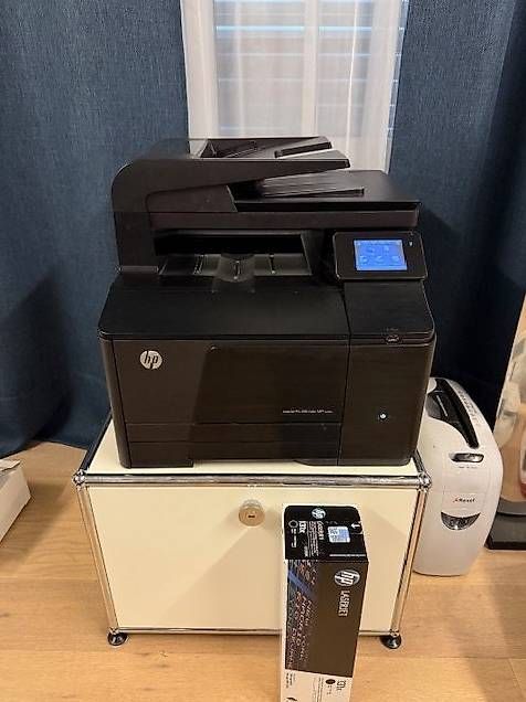 HP LaserJet Pro 200 color MFP M276nw mit Patronen, Top! (Gebraucht) in ...