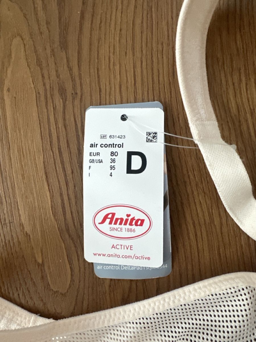 Anita Active Sport-BH Grösse 80D Beige air Control (Neu und ...